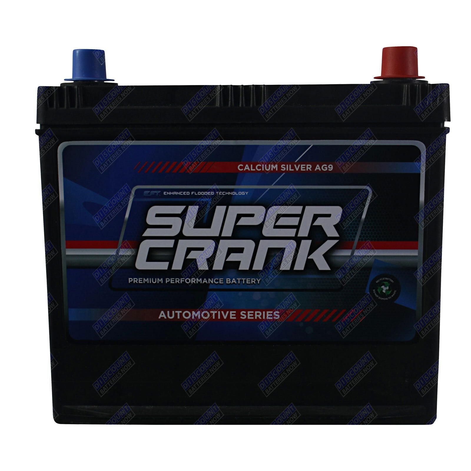 55D23L Super Crank Automotive Series Car Battery Maintenance Free