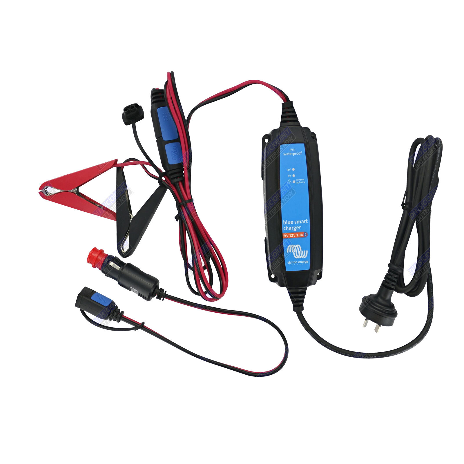 Victron Blue Smart Battery Charger IP65 6V/12V 1.1 Amp Bluetooth via ...