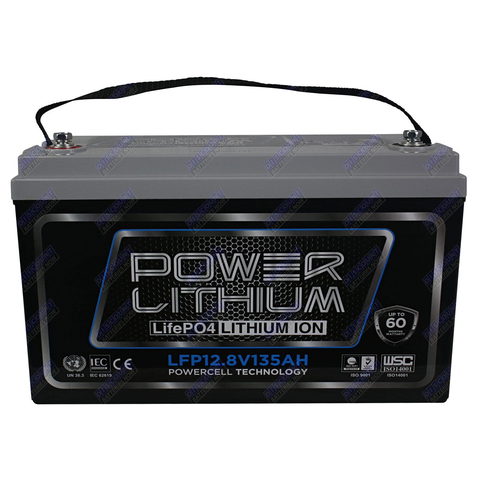 Power Lithium Deep Cycle Battery 12.8V 135AH