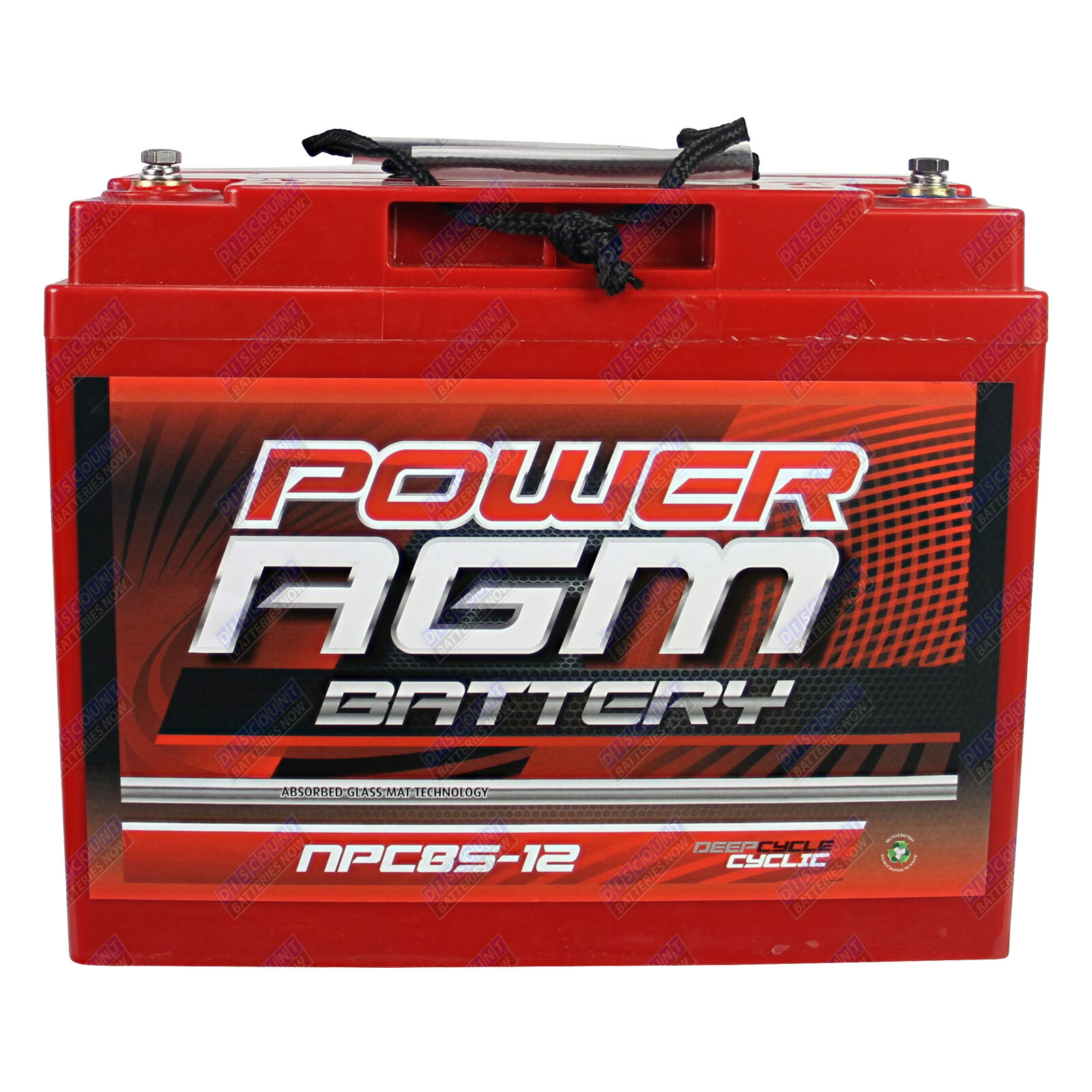 Power AGM Deep Cycle Battery 12V 85AH