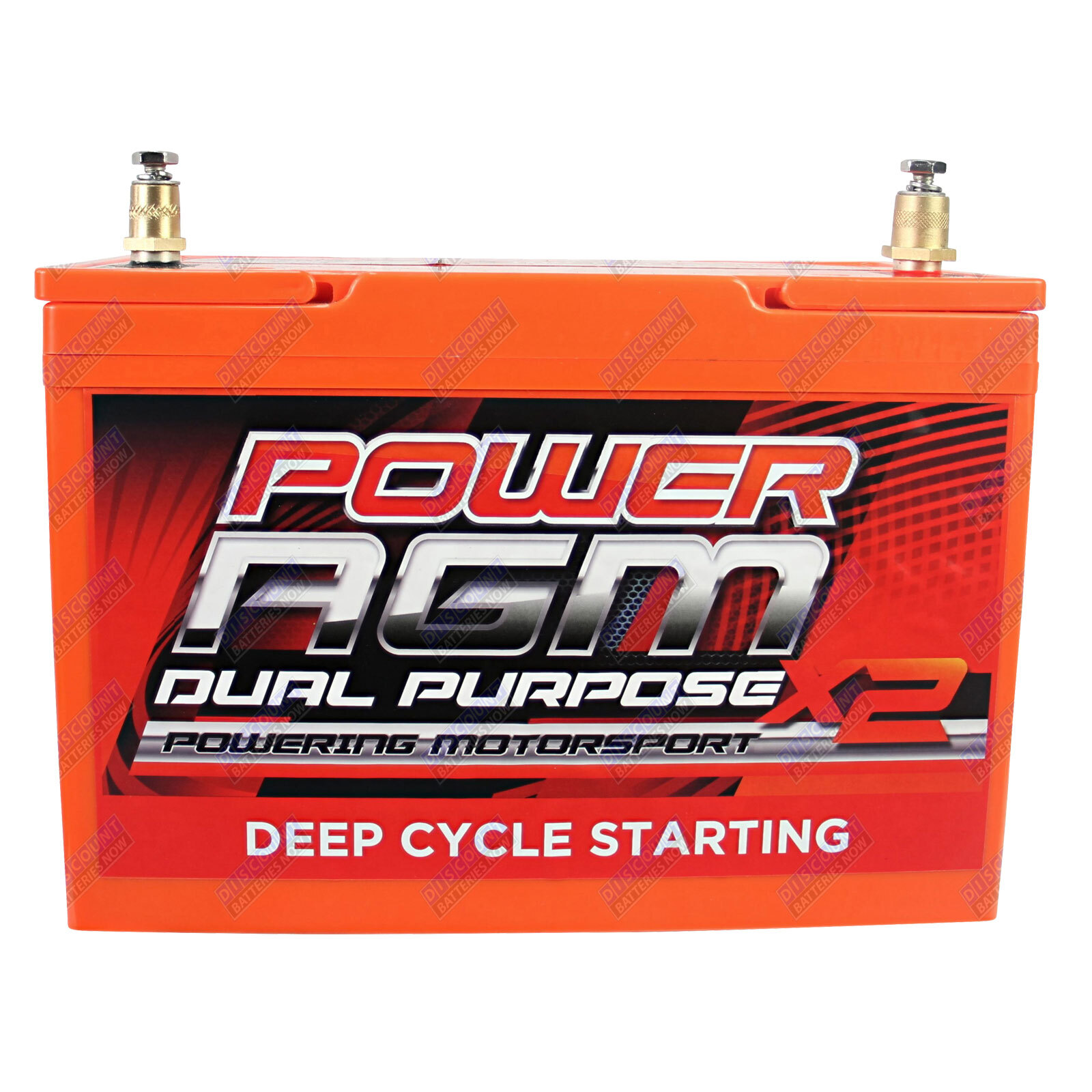 Power AGM Dual Purpose Starting & Deep Cycling Battery RHP 12V 110AH 800CCA