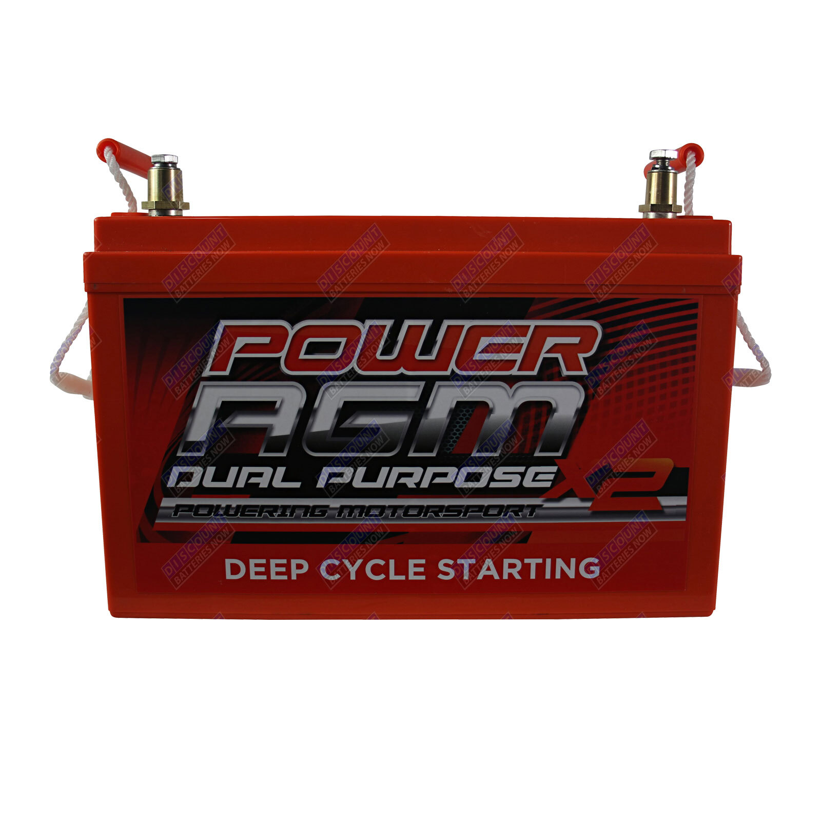 Power AGM Dual Purpose Starting & Deep Cycling Battery RHP 12v 135AH ...